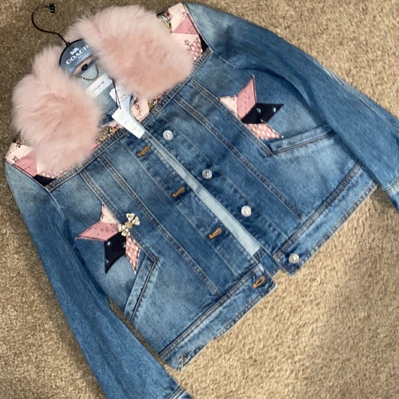 Coach | Jackets & Coats | Coach Quilted Patchwork Denim Jacket | Poshmark